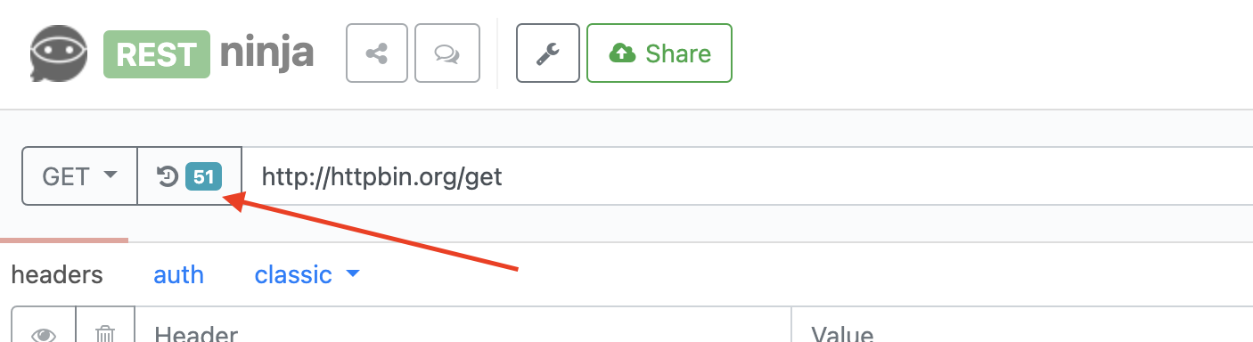Rest Ninja - online REST client and playground, make HTTP and AJAX requests and share it with co ...